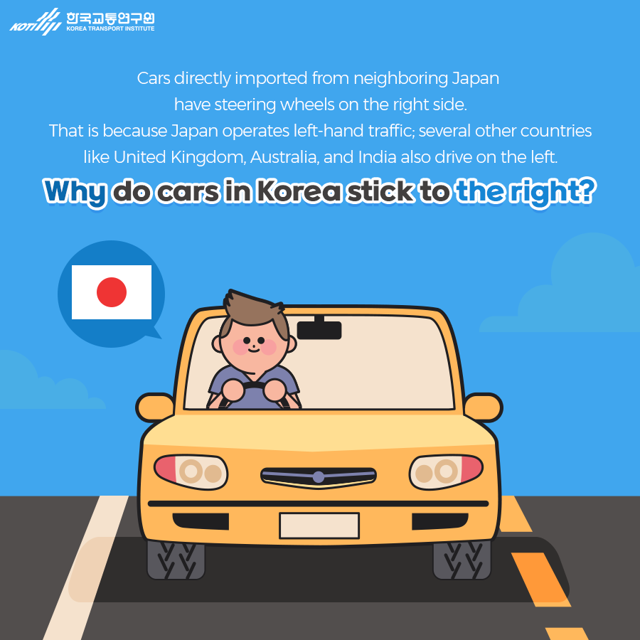 Why do people in Korea drive on the right? - KOTI - Korea Transport ...